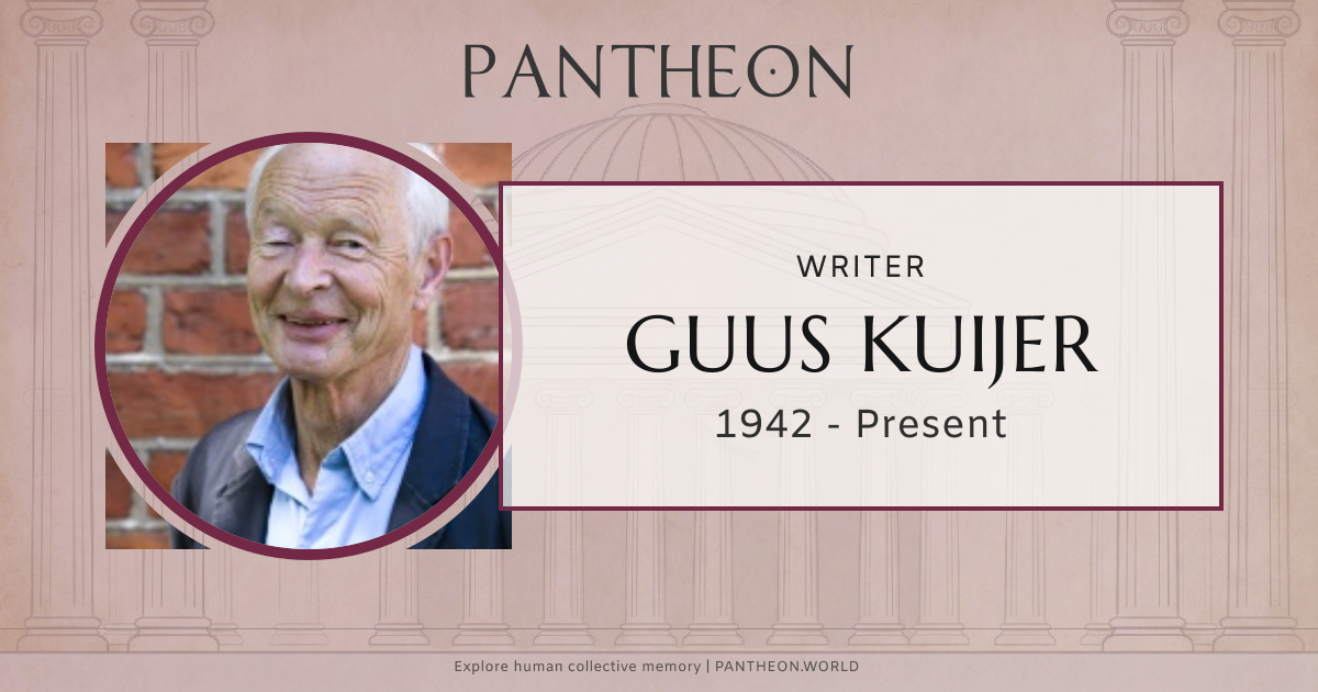 Guus Kuijer Biography | Pantheon