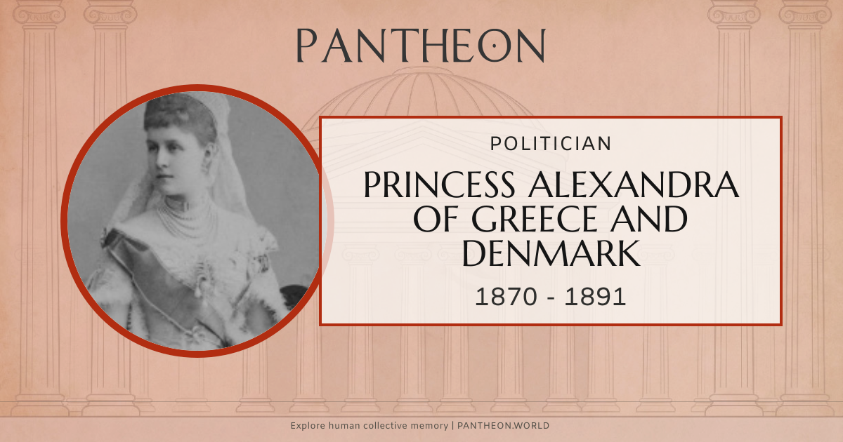 Princess Alexandra of Greece and Denmark Biography | Pantheon