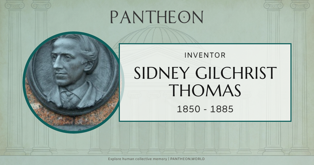 Sidney Gilchrist Thomas Biography | Pantheon