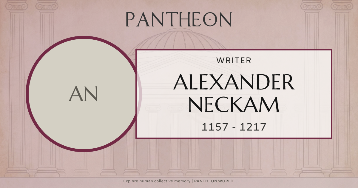 Alexander Neckam Biography | Pantheon