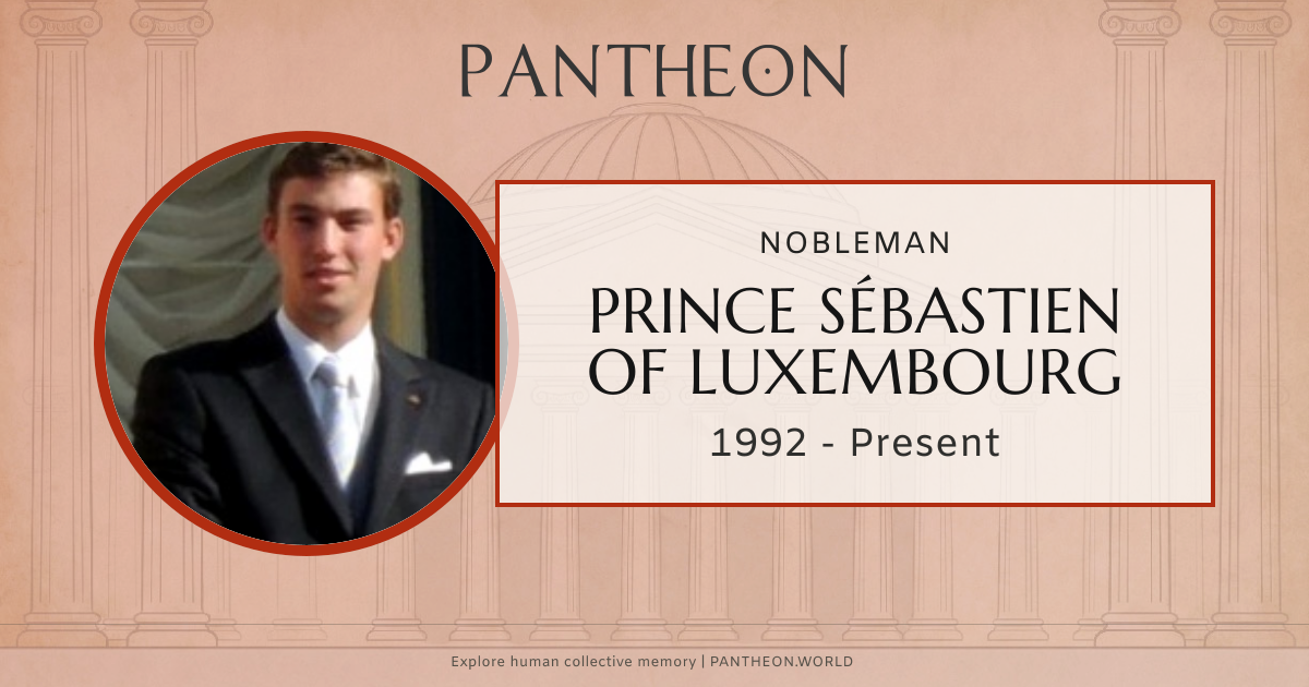 Prince Sébastien of Luxembourg Biography | Pantheon