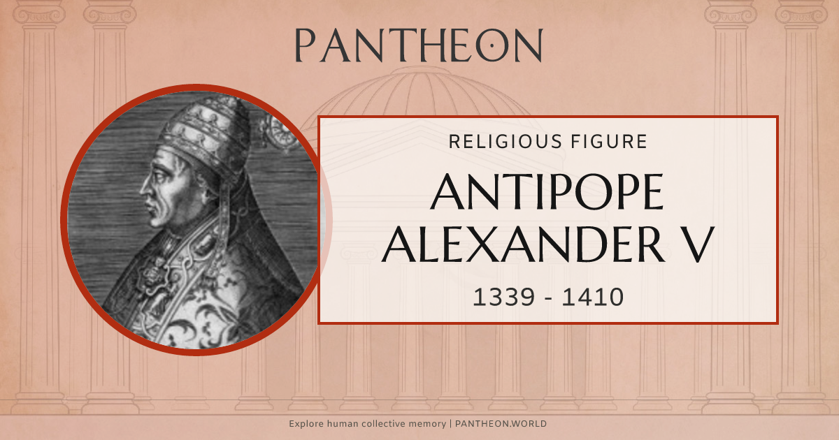 Antipope Alexander V Biography | Pantheon