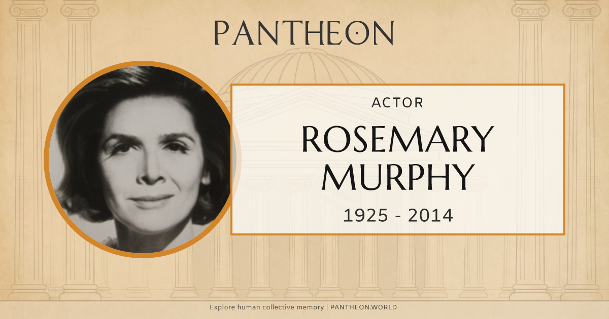 Rosemary Murphy Biography | Pantheon
