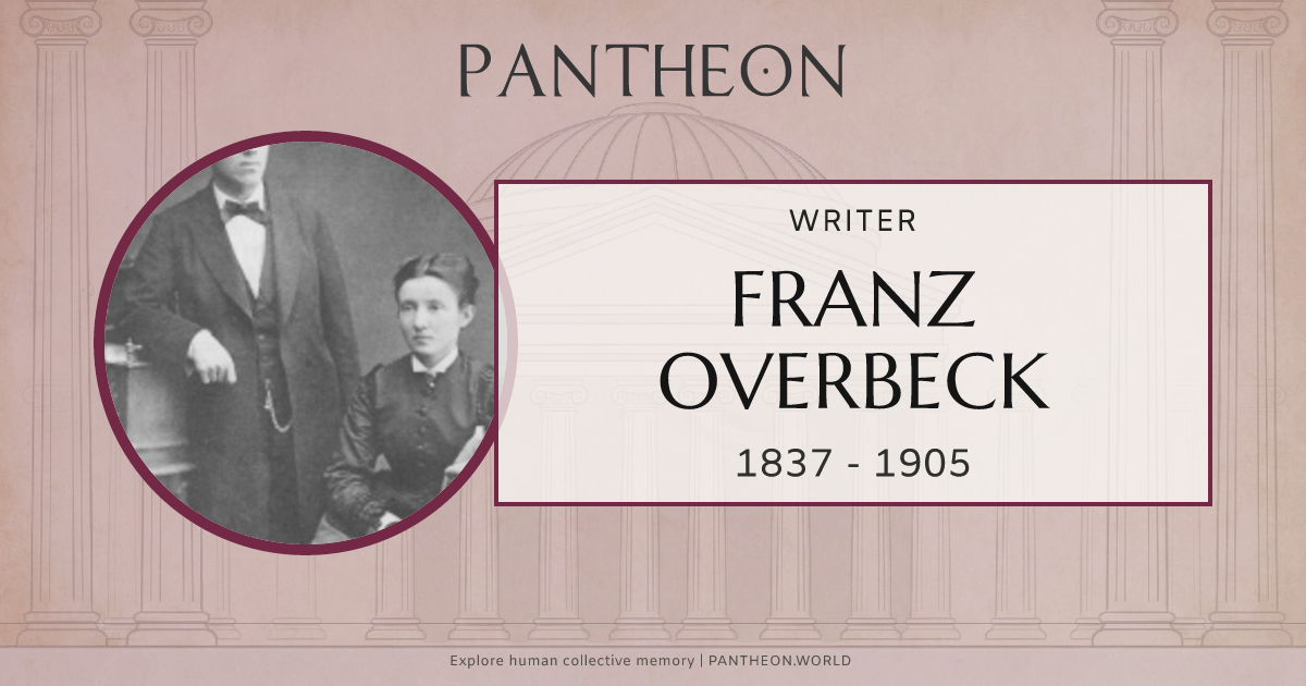 Franz Overbeck Biography | Pantheon