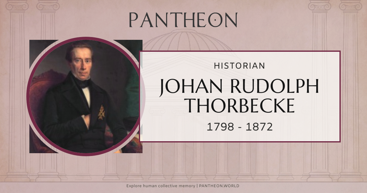 Johan Rudolph Thorbecke Biography | Pantheon