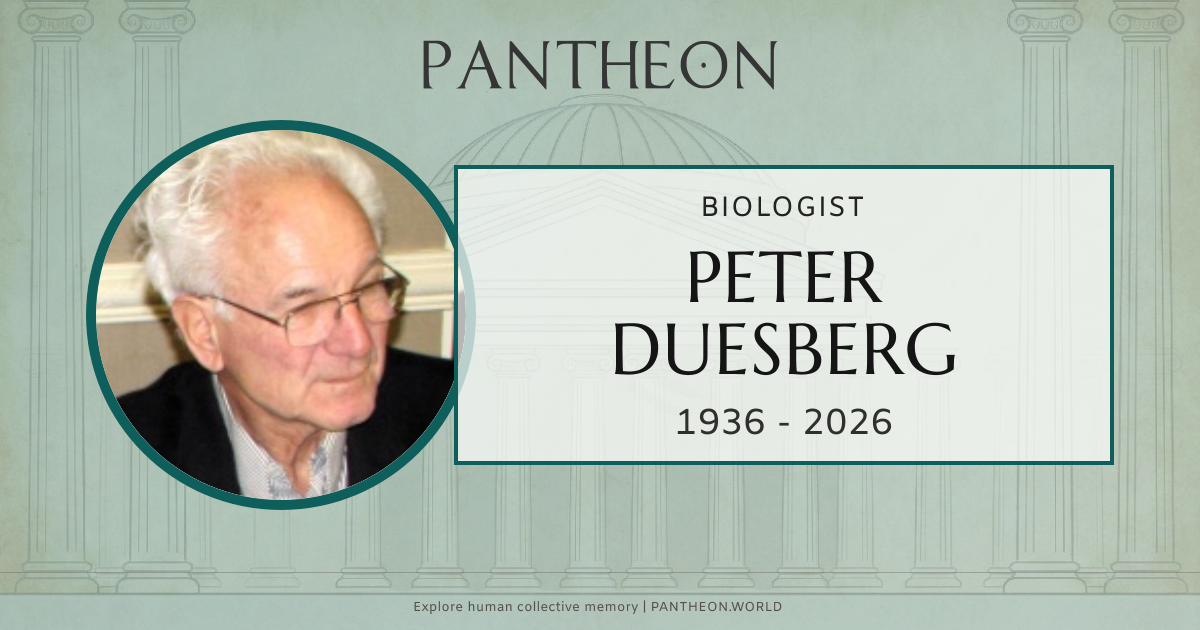 Peter Duesberg Biography | Pantheon
