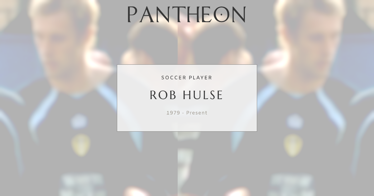 Rob Hulse Biography | Pantheon