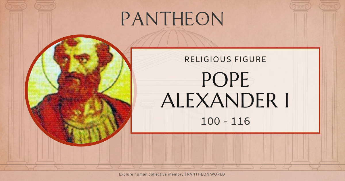 Pope Alexander I Biography | Pantheon