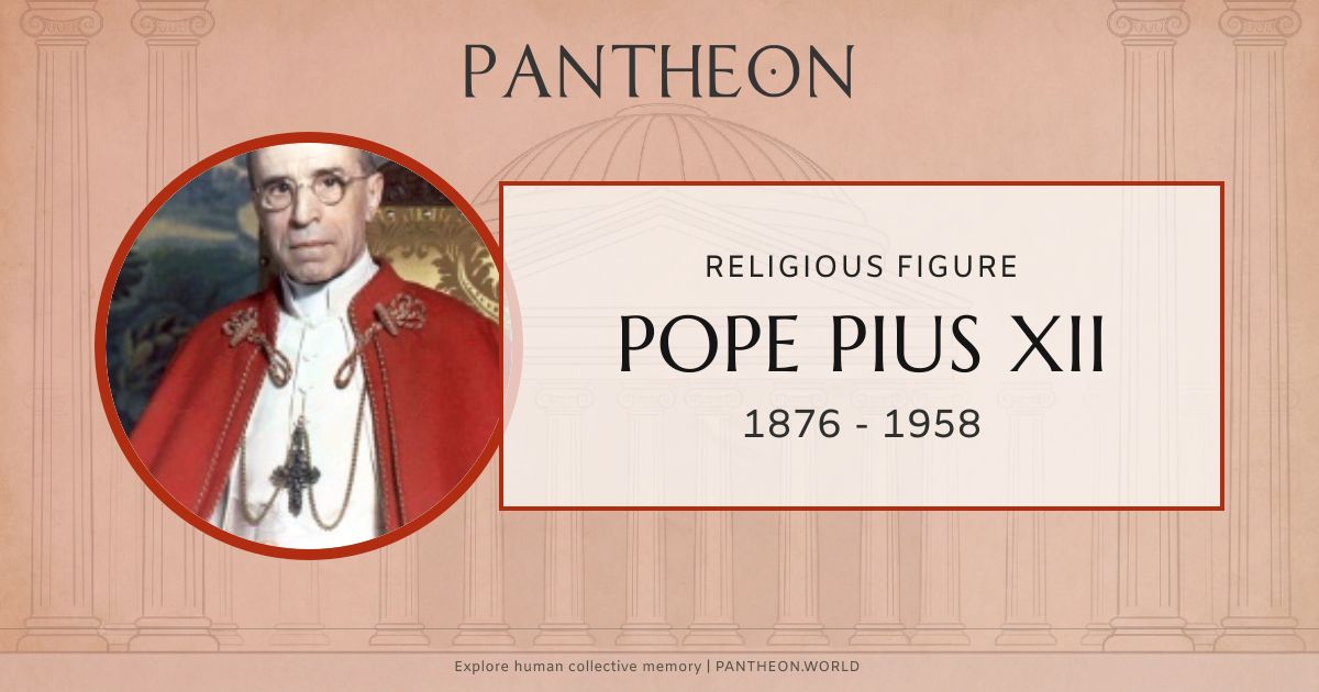 Pope Pius XII Biography | Pantheon