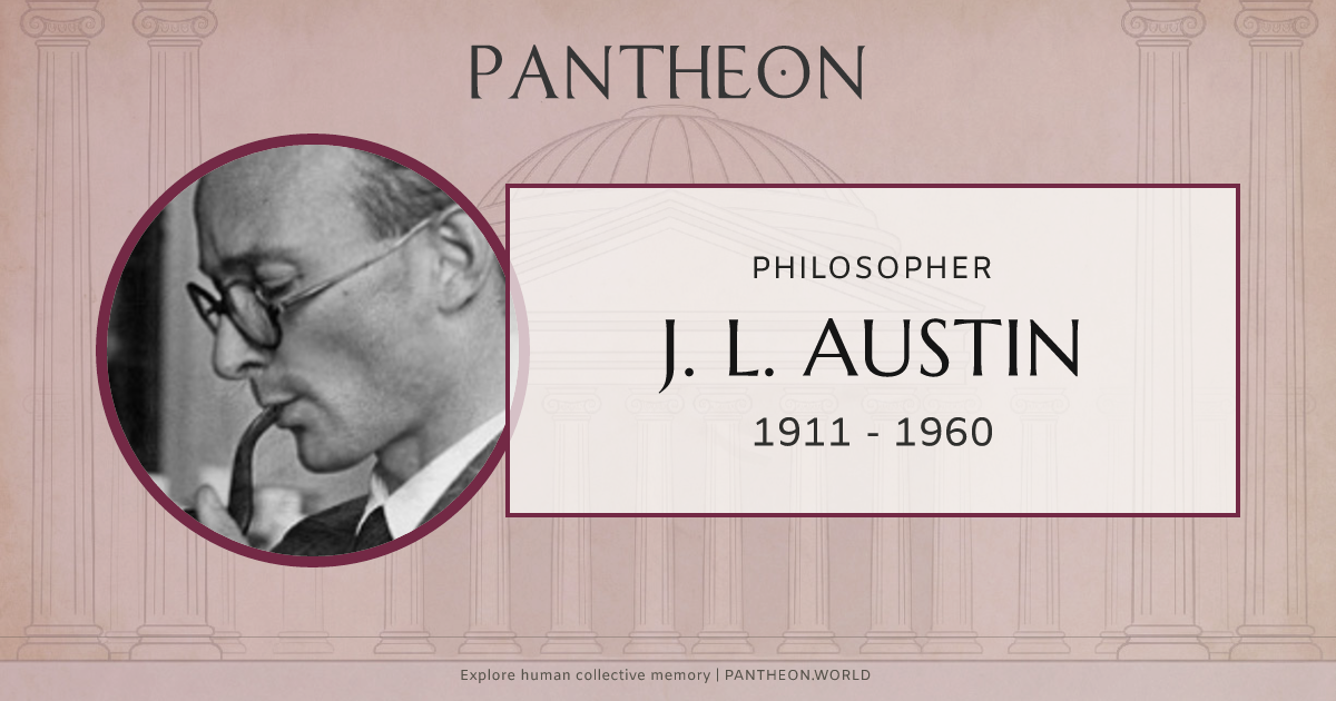 J. L. Austin Biography | Pantheon