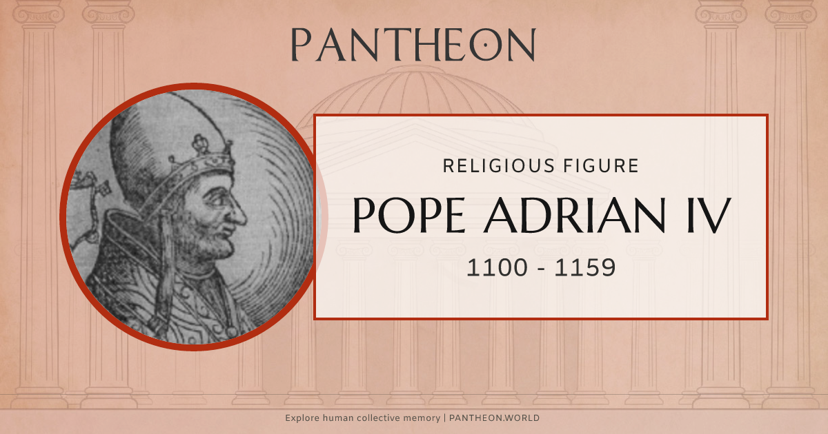 Pope Adrian IV Biography | Pantheon