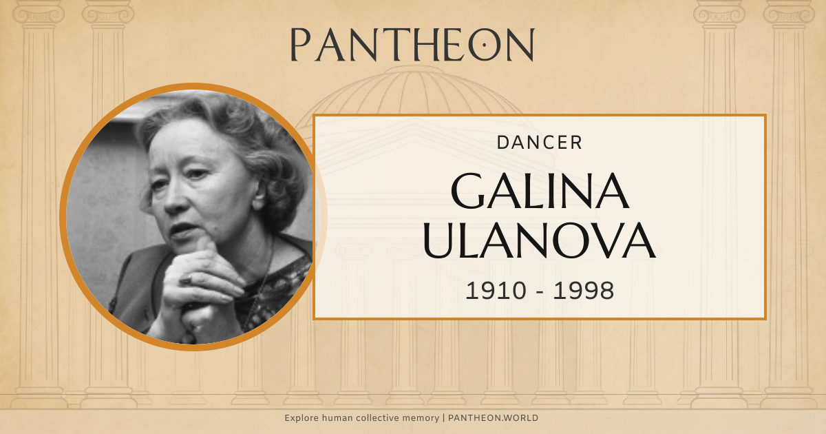 Galina Ulanova Biography | Pantheon