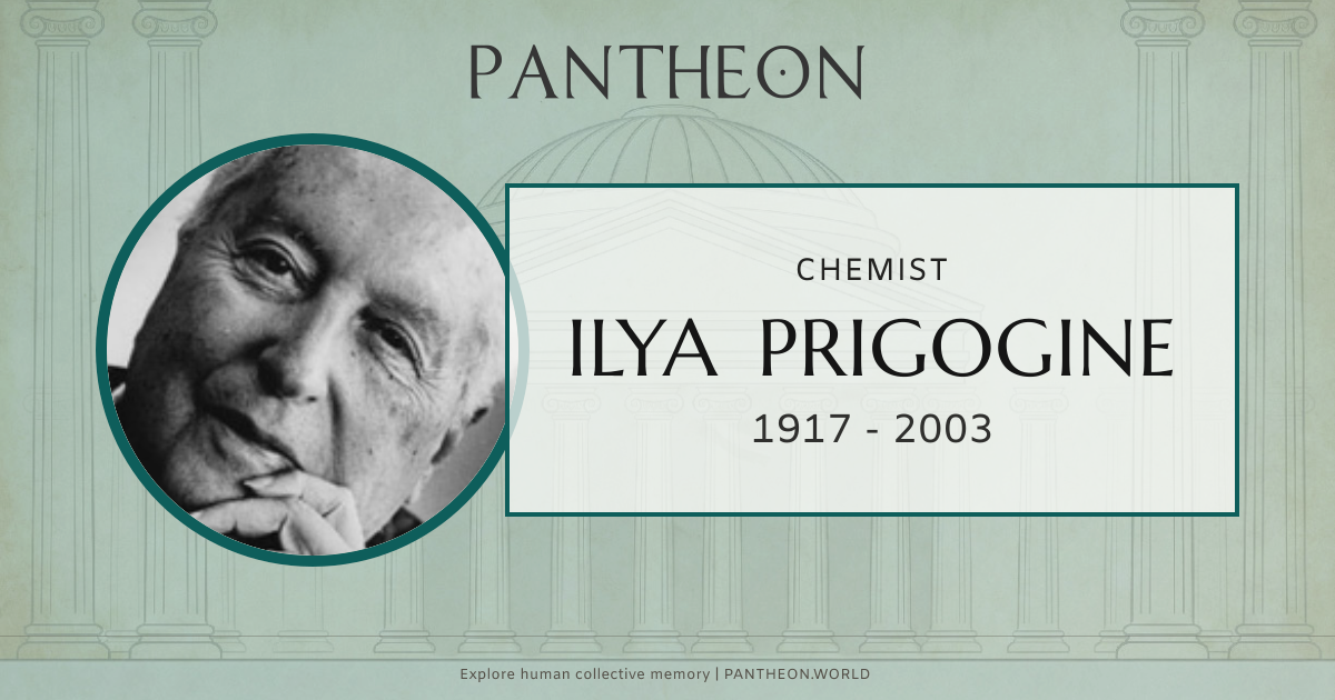 Ilya Prigogine Biography | Pantheon