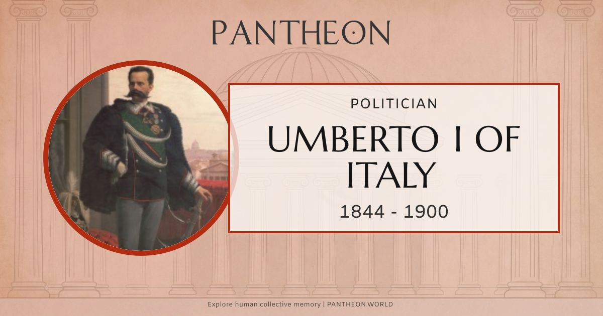 Umberto I of Italy Biography | Pantheon