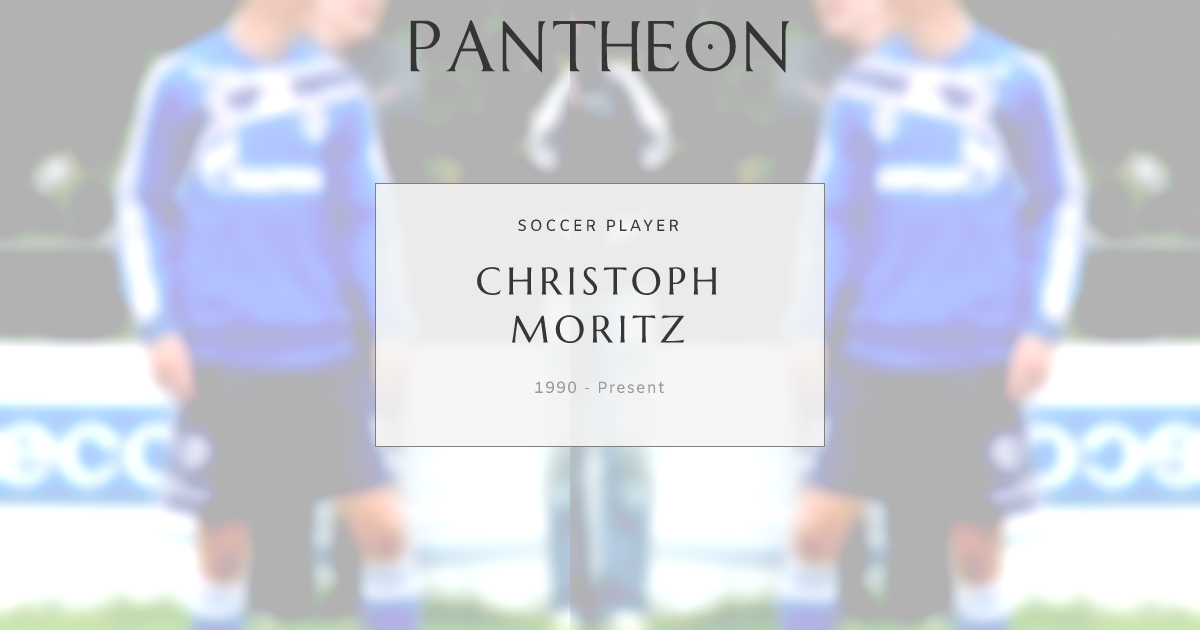 Christoph Moritz Biography | Pantheon