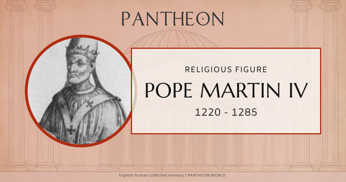 Pope Martin IV Biography | Pantheon