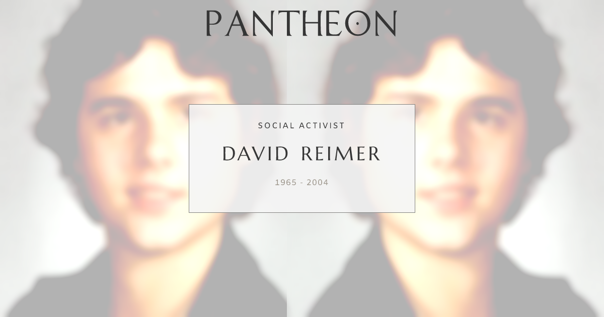 David Reimer Biography | Pantheon