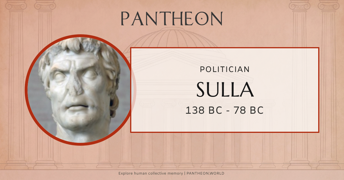 Sulla Biography | Pantheon