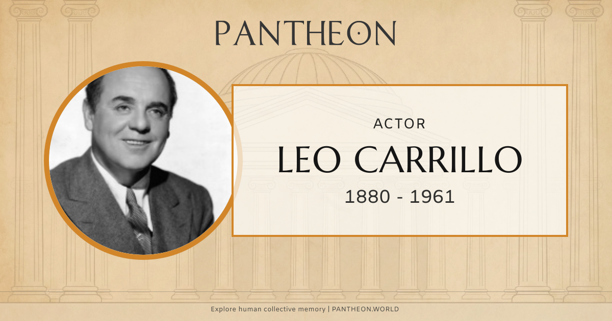 Leo Carrillo Biography | Pantheon