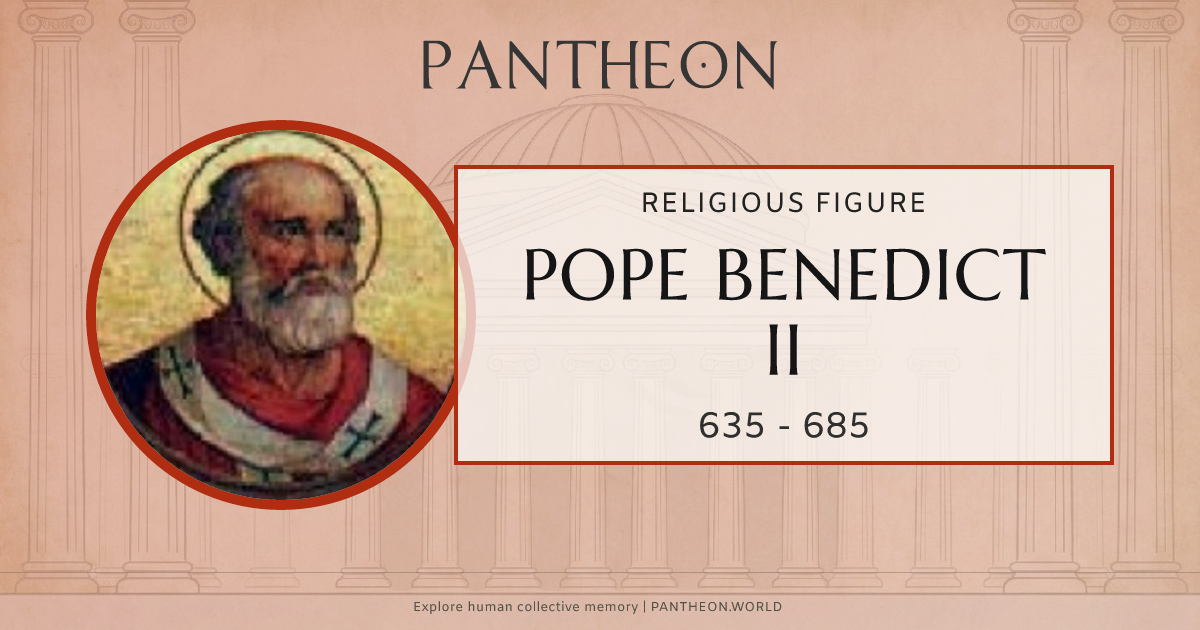 Pope Benedict II Biography | Pantheon