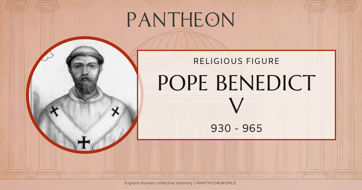 Pope Benedict V Biography | Pantheon