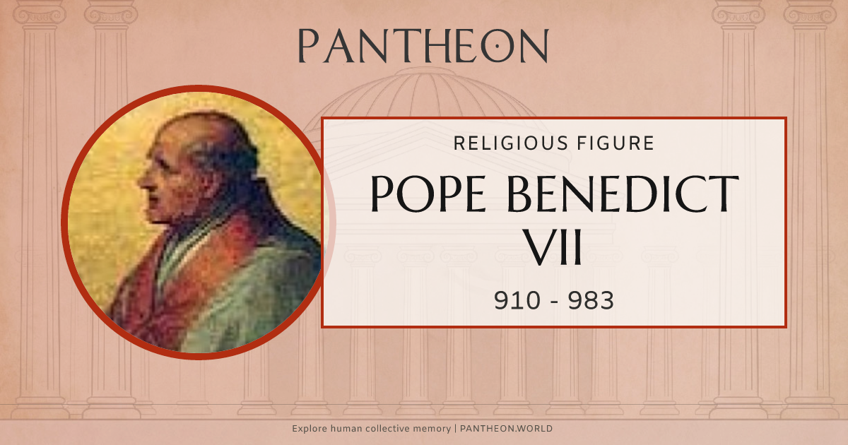 Pope Benedict VII Biography | Pantheon