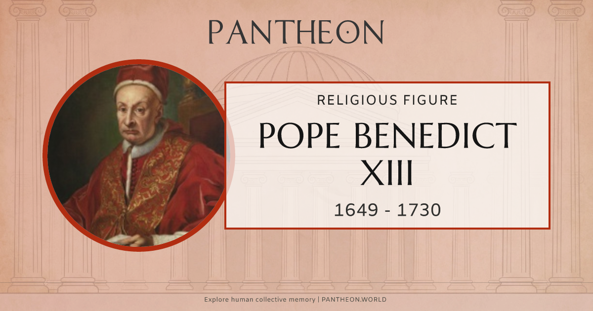 Pope Benedict XIII Biography | Pantheon