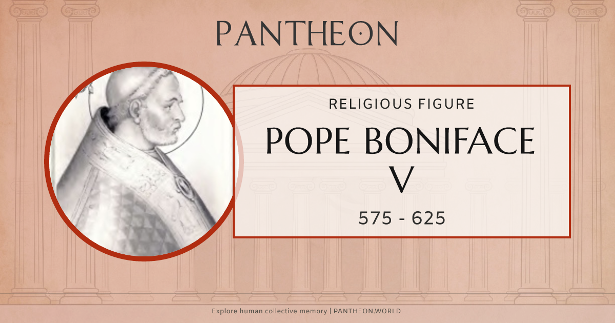 Pope Boniface V Biography | Pantheon