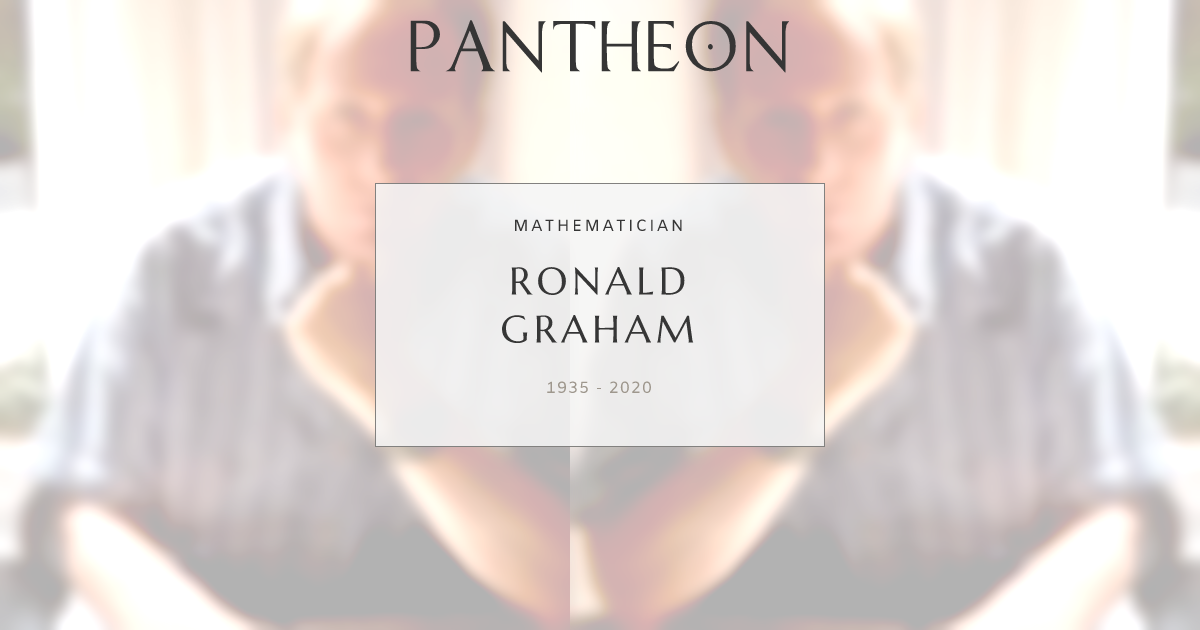 Ronald Graham Biography | Pantheon