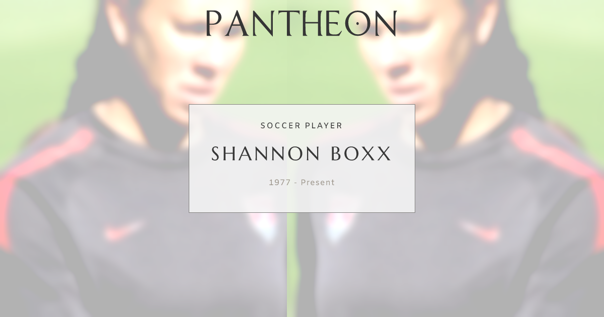 Shannon Boxx Biography | Pantheon