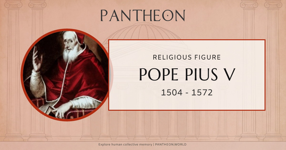 Pope Pius V Biography | Pantheon