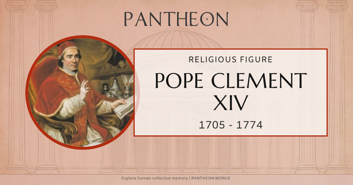 Pope Clement XIV Biography | Pantheon