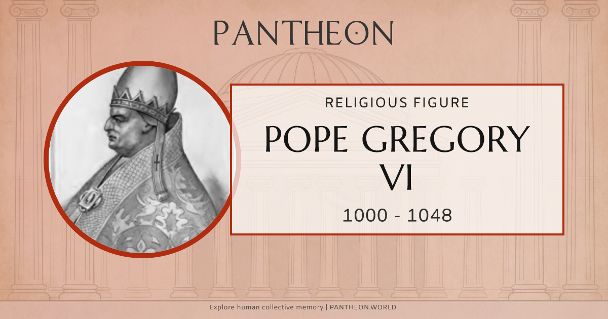 Pope Gregory VI Biography | Pantheon