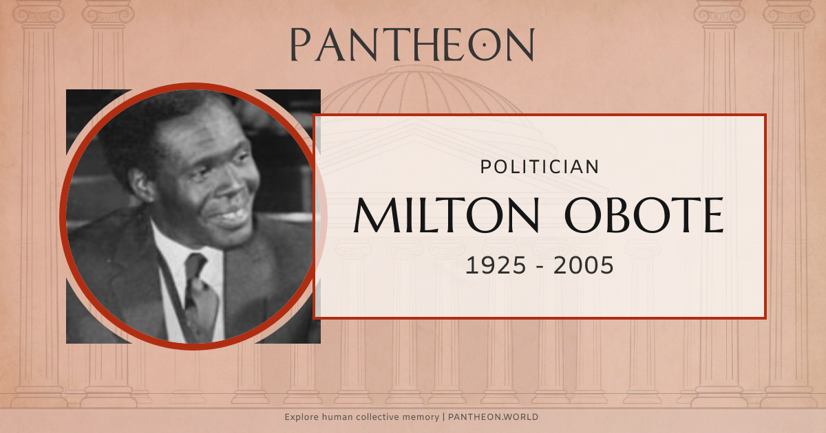 Milton Obote Biography | Pantheon