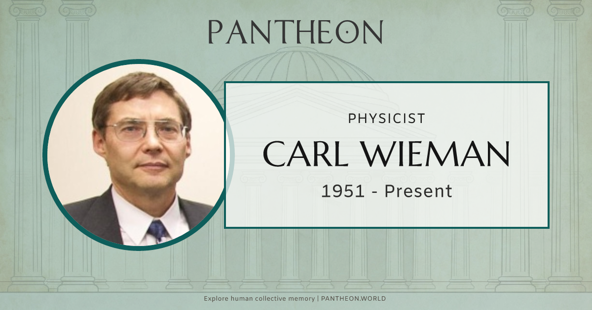 Carl Wieman Biography | Pantheon