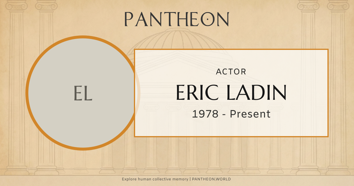 Eric Ladin Biography | Pantheon