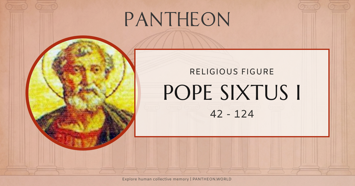Pope Sixtus I Biography | Pantheon