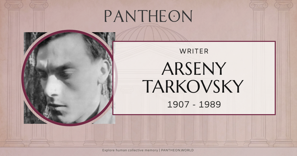 Arseny Tarkovsky Biography | Pantheon
