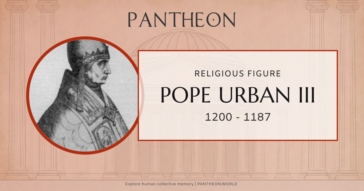 Pope Urban III Biography | Pantheon