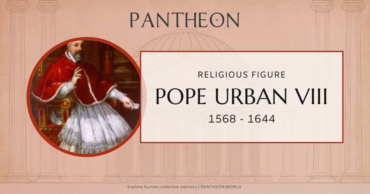 Pope Urban VIII Biography | Pantheon