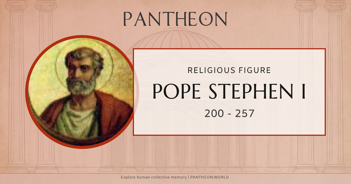 Pope Stephen I Biography | Pantheon