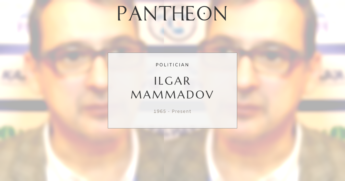Ilgar Mammadov Biography | Pantheon