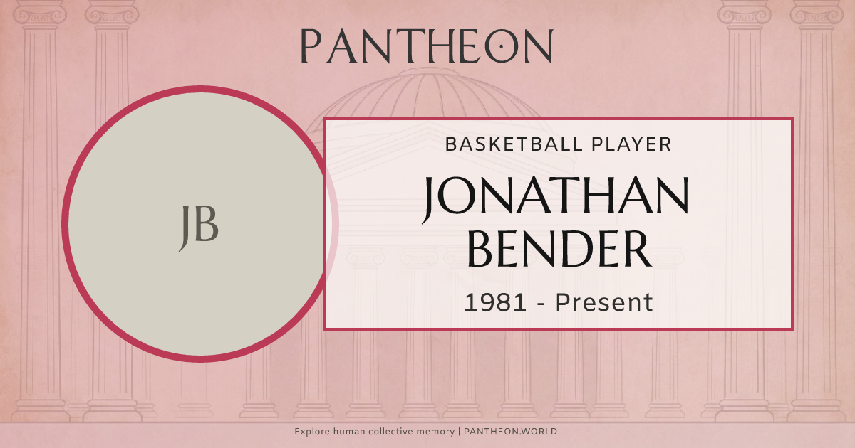 Jonathan Bender Biography | Pantheon