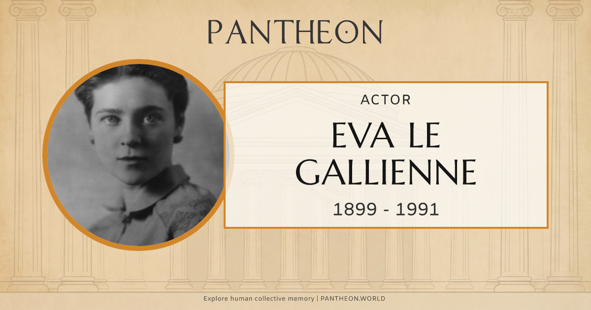 Eva Le Gallienne Biography | Pantheon