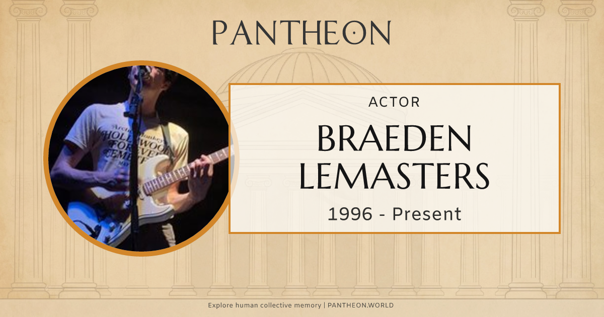 Braeden Lemasters Biography | Pantheon