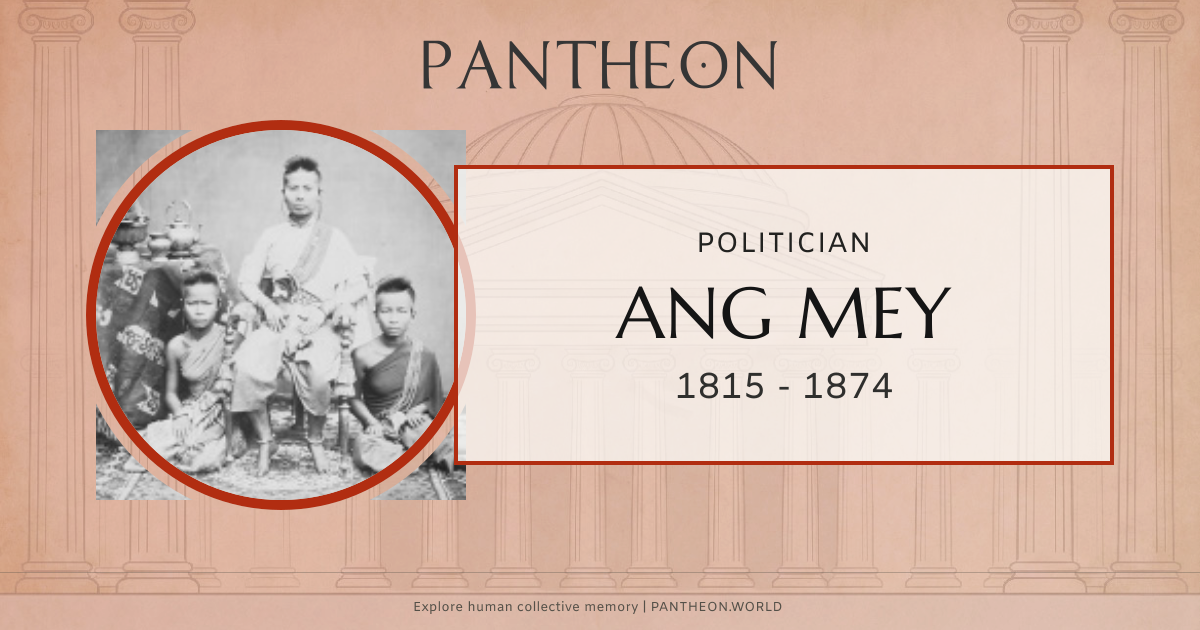 Ang Mey Biography | Pantheon