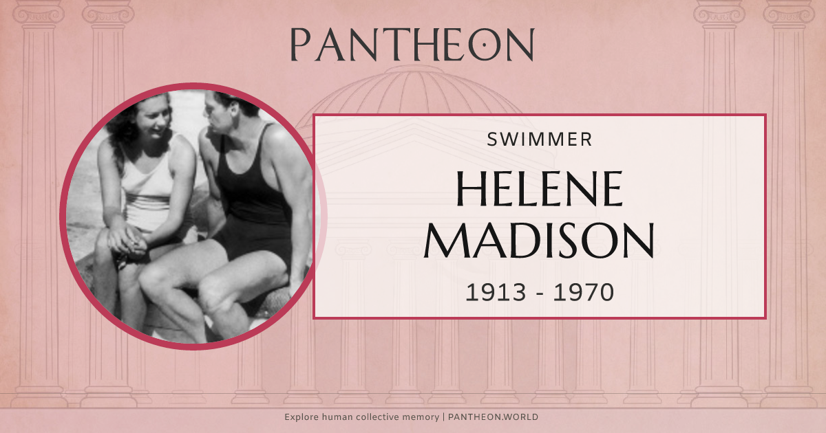Helene Madison Biography | Pantheon