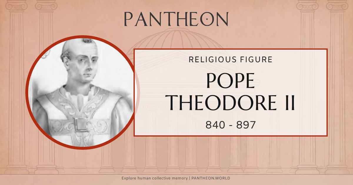 Pope Theodore II Biography | Pantheon