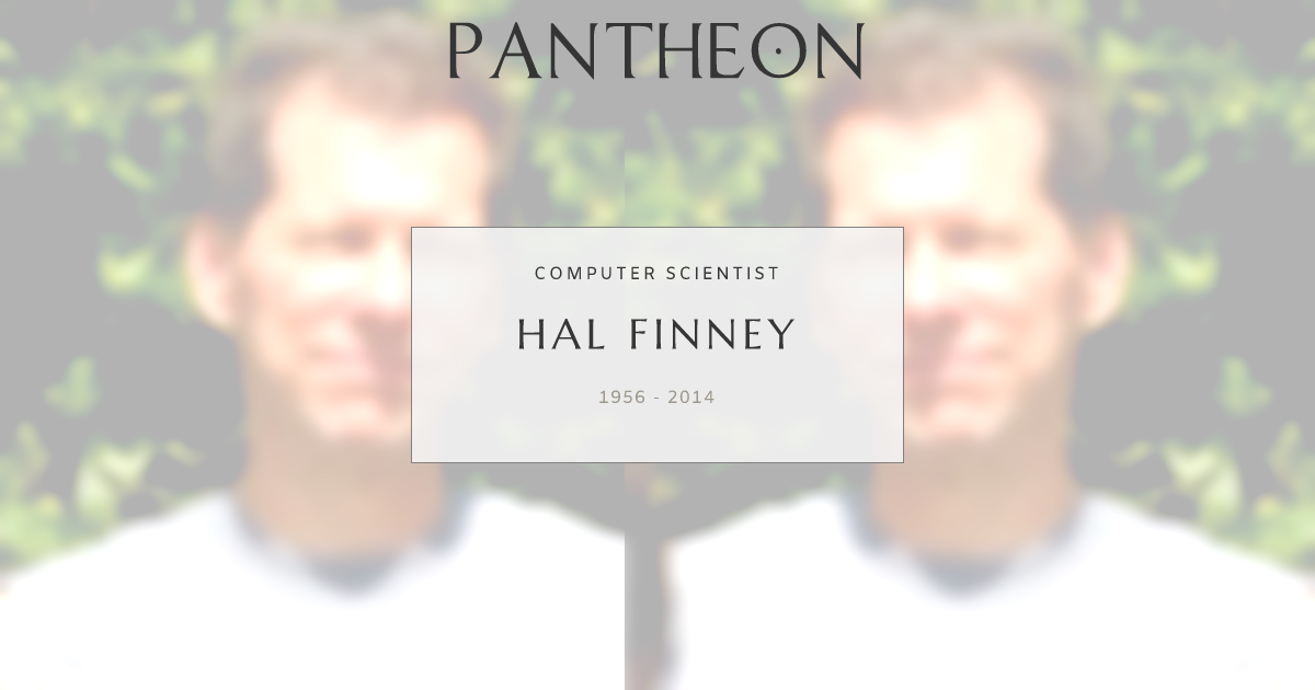 Hal Finney Biography | Pantheon