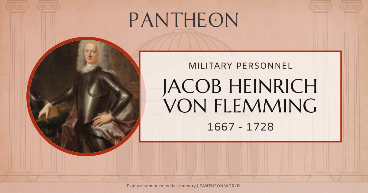 Jacob Heinrich von Flemming Biography | Pantheon